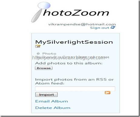 Explore .NET with Vikram Pendse: DeepZoom with PhotoZoom and Silverlight.live.com
